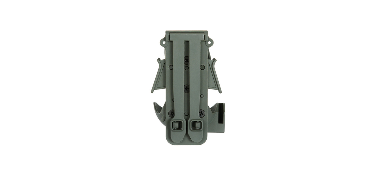 Grenade FACTICE M67 FRAG + PORTE GRENADE SYSTEME MOLLE OLIVE