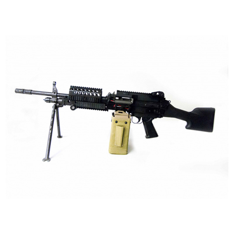 Fusil M249 MK48 MOD-0 5000 BBs BLACK TYPE FN HERSTAL LAMBDA DEFENCE
