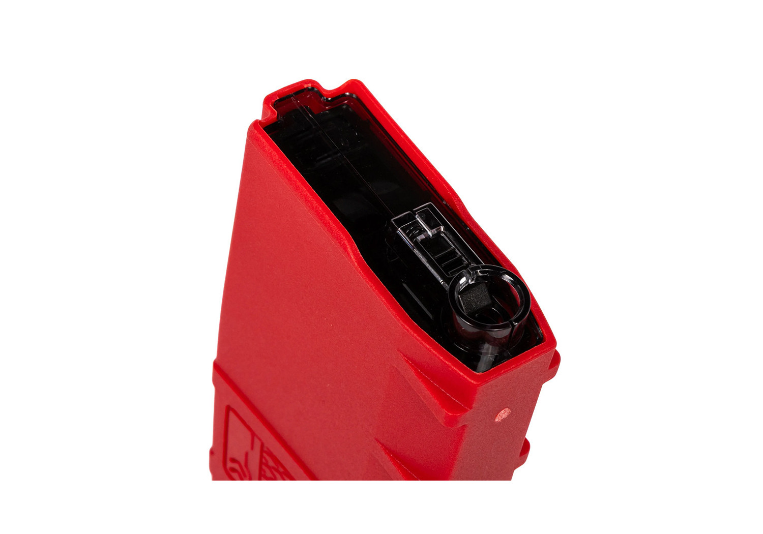 Chargeur HOSTILE AWS M4/M15/M16 HI-CAP 250 BBs RED HK ARMY